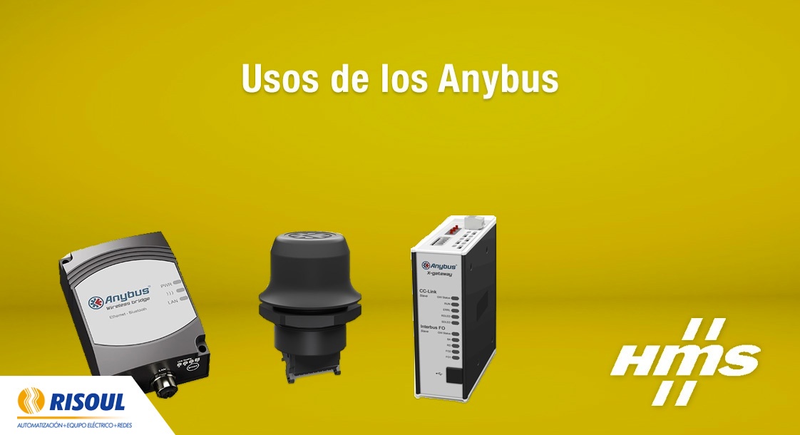 Usos de los Anybus de HMS